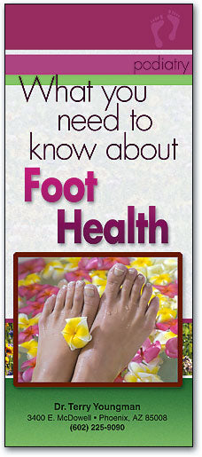 Foot Health Brochure – Smart Practice Australia