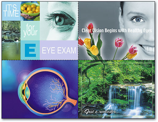 Optometry 4-up Laser Card Assortment #6 – Smart Practice Australia