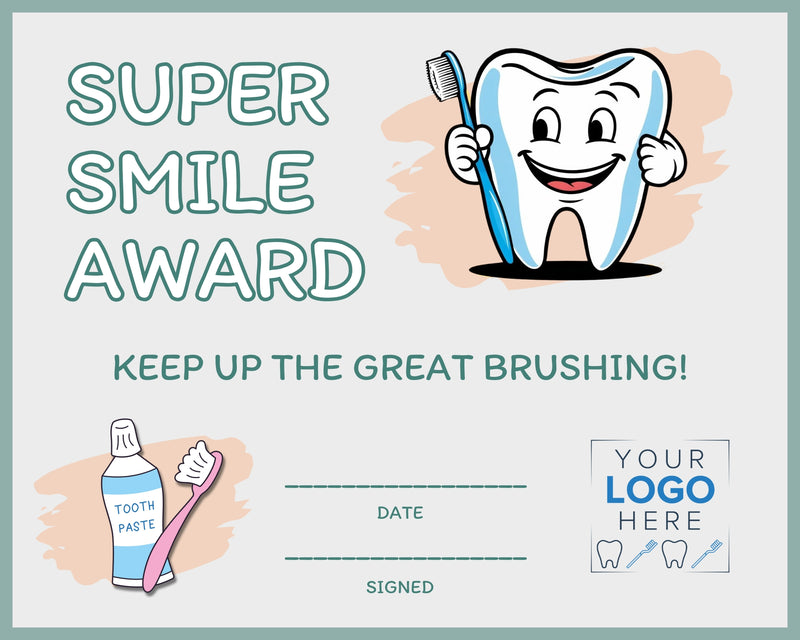 Super Smile Award (100 Pack) – Smart Practice Australia