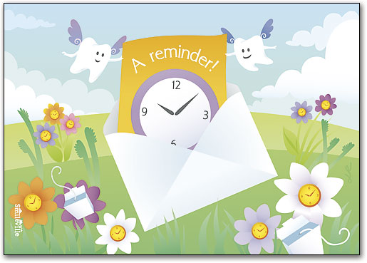 Fresh Reminder Standard Postcard – Smart Practice Australia