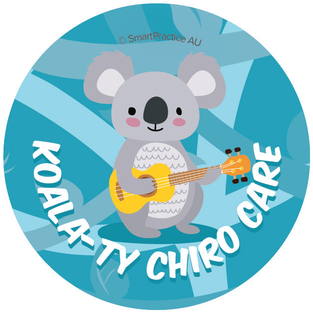 Koala-ty Chiro Care Stickers (100pk) – Smart Practice Australia