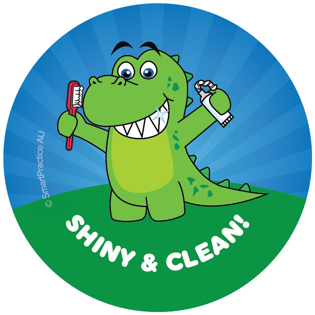 Shiny & Clean Stickers (100pk) – Smart Practice Australia