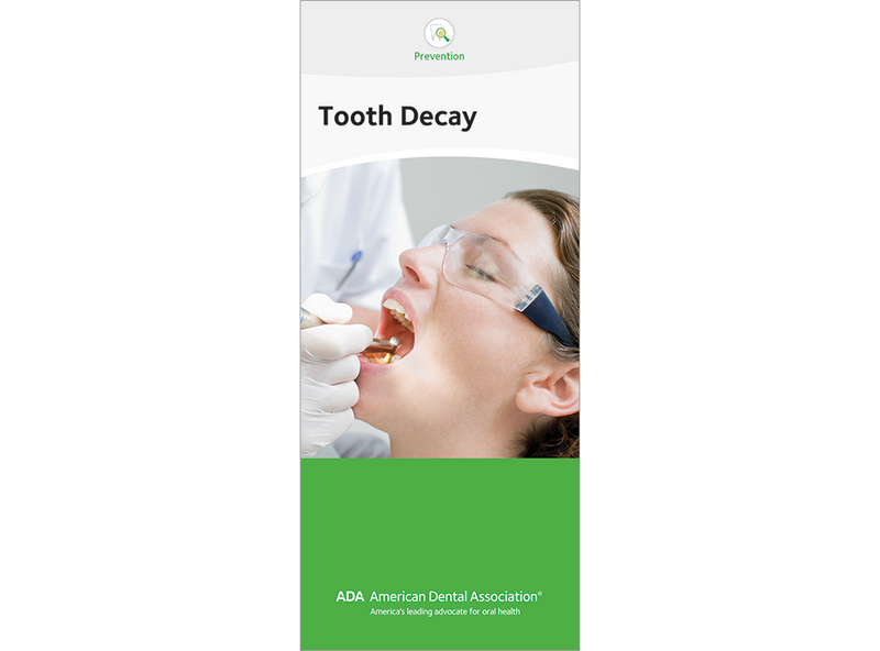 ADA Brochure: Tooth Decay – Smart Practice Australia