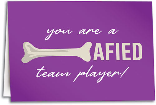 Team Player Intra Office Greeting Note Card – Smart Practice Australia