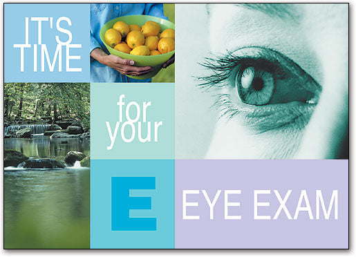 Eye Exam Postcard – Smart Practice Australia