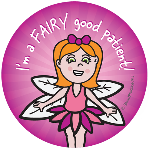 Fairy good patient Stickers (100pk) – Smart Practice Australia
