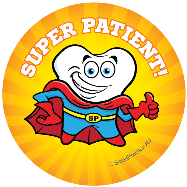 Super Patient Stickers (100pk) – Smart Practice Australia